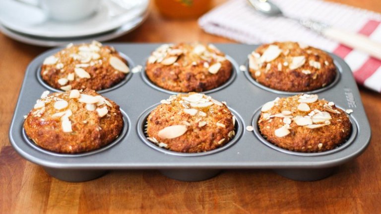 Apricot Jam Breakfast Muffins with banana and honey @RTEfood – Foodaware