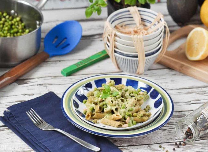 Gluten Free Avocado Pesto Pasta Recipe @DelMonteFresh @MyGFreeKitchen ...