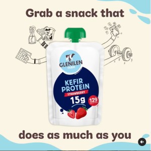 Glenilen Farm Kefir Protein Pouches @glenilenfarm #GutToGo – Foodaware