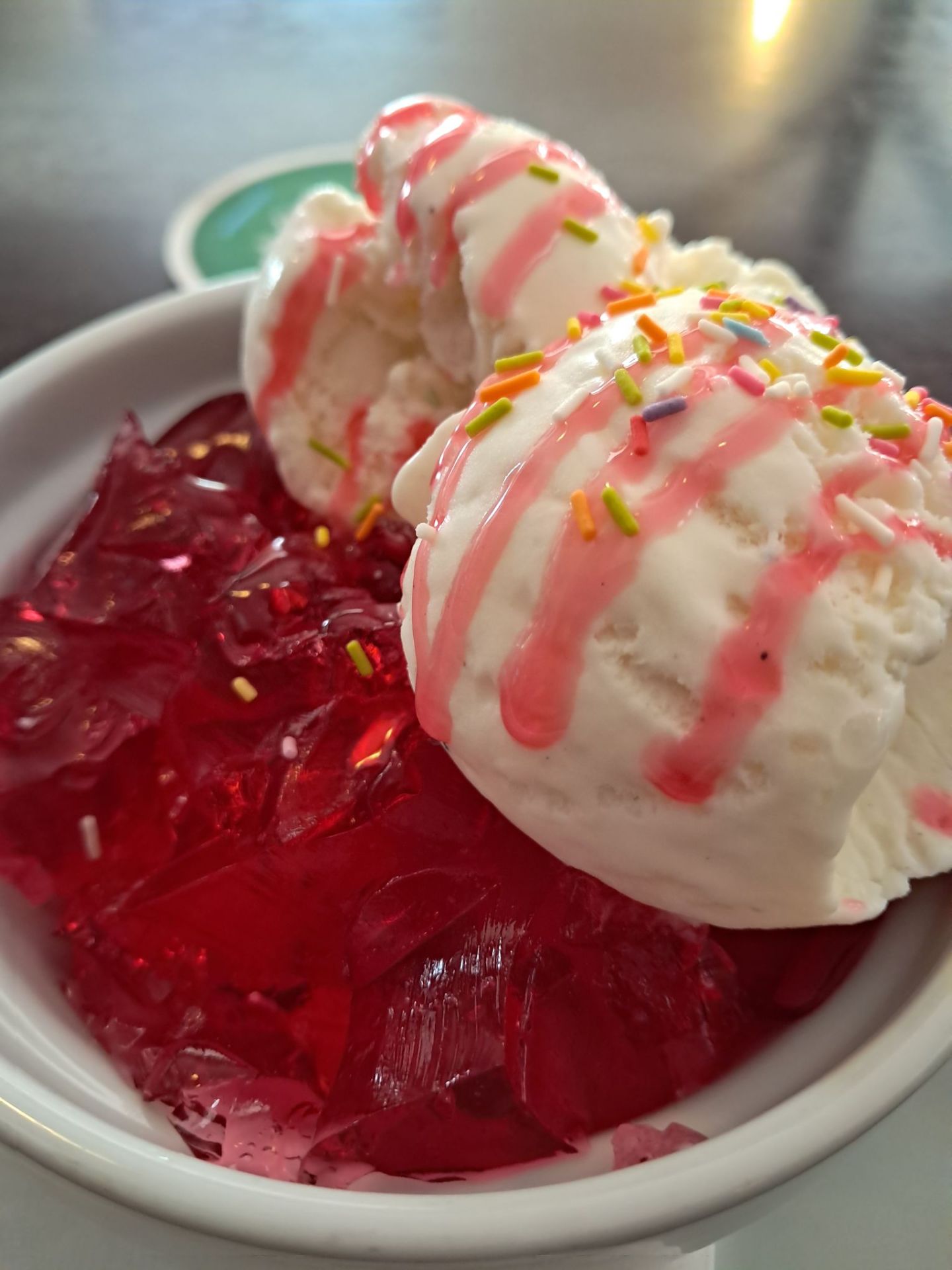 Big bowl of jelly and ice cream 😋 😍🤪 @LoughBawnHotel #Killeshandra ...
